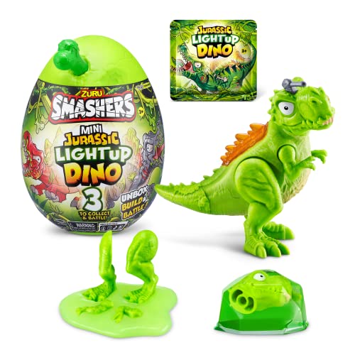 Smashers Mini Jurassic Light Up Dino Egg (T-Rex) by ZURU Collectible ...