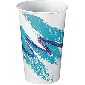 Amazon.com: Solo RW16-5482 16/18 oz Barium Medical Waxed Paper Cup ...