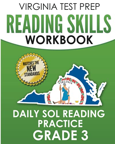 Amazon.com: VIRGINIA TEST PREP Reading Skills Workbook Daily SOL ...