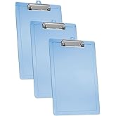 Amazon.com : Acrimet 3 Pack Clipboard Letter Size A4 (13 3/8” x 9 7/16 ...