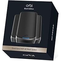 Amazon.com: Netgear Orbi 960 Series Quad-Band WiFi 6E Mesh System, 10 ...