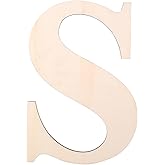 Amazon.com: 12 Inch Wooden Letter, Wood Letters for Wall Decor, 1/5 ...