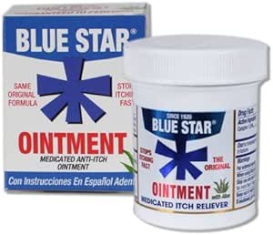 Amazon.com: Blue Star Ointment - 2 oz Pack of 4: Health & Personal Care