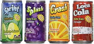 Amazon.com : Soda Can Fizzy 12 6-Packs : Soda Soft Drinks : Grocery ...