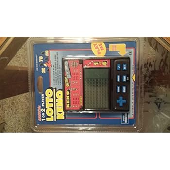 Amazon.com: Radica 1480 Handheld Video Game~ Keno/ Lotto Win 50,000 1 ...