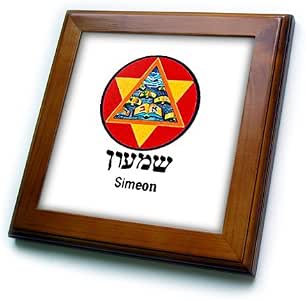 Amazon.com: 3dRose ft_174615_1 Image of Simeon Hebrew Tribe Symbol ...