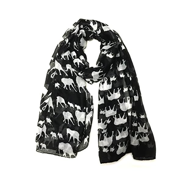 Wrapables Elephant Print Scarf Wrap | Buy Scarves and Wraps