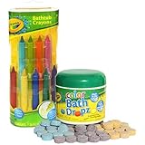 Crayola Bathtub Crayons with Crayola Color Bath Drops 60 tablets - Top ...
