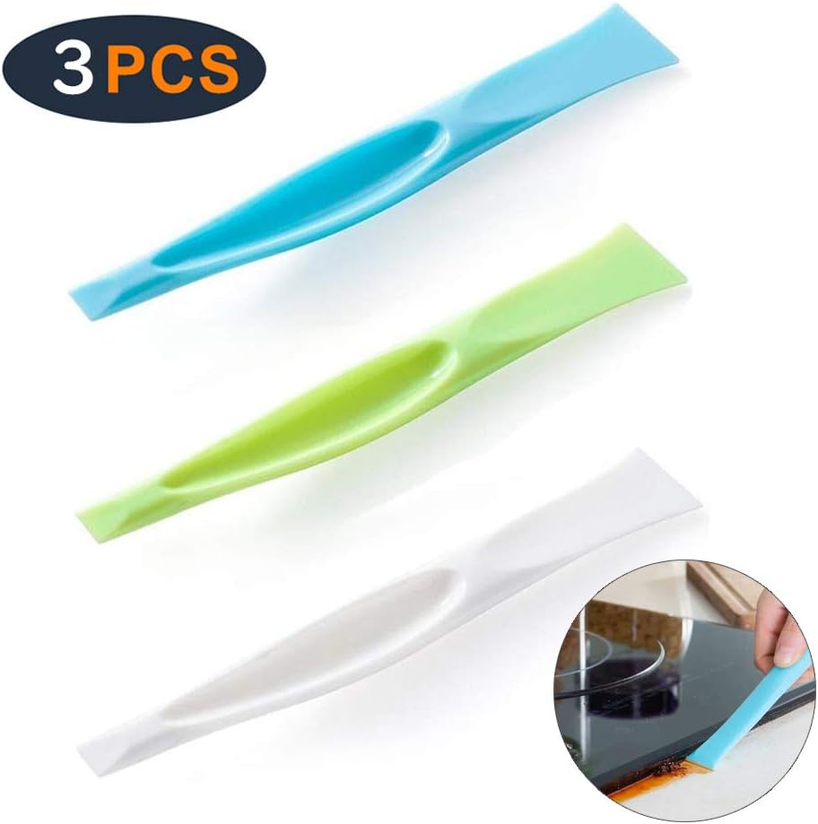 Amazon.com: Cleaning Scraper Tool Kitchen Plastic Scraper Multipurpose ...