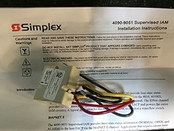 Simplex 4090-9051 Supervised IAM: Amazon.com: Industrial & Scientific