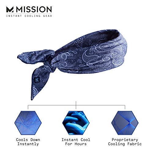 MISSION Cooling Bandana Skull Cap - Multi-Wear Bandanas for Women and ...