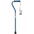 Hugo Mobility Adjustable Offset Handle Cane with Reflective Strap ...