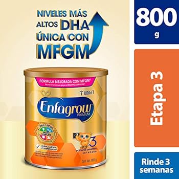 Leche de Crecimiento en Polvo para Niños mayores de 12 Meses Enfagrow ...