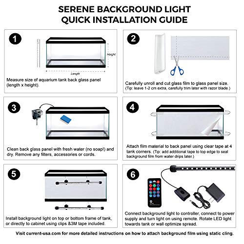 Current USA Serene Background Light Kit | Includes Background Film ...