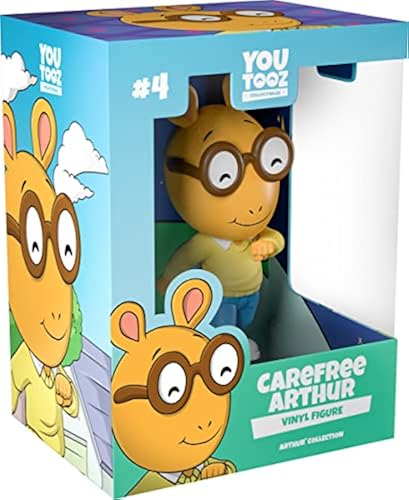 Youtooz Carefree Arthur Vinyl Figure, 4.8" Carefree Aardvark Arthur ...