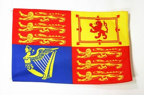 Amazon.com : AZ FLAG United Kingdom Royal Standard Flag 2' x 3' - UK ...