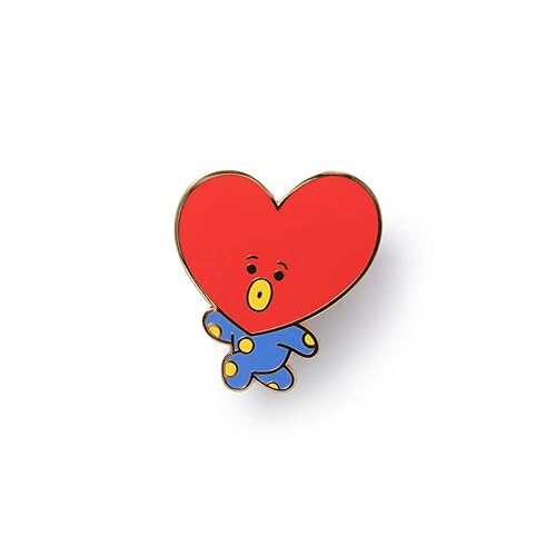 BT21 Official Merchandise by Line Friends - TATA Character Metal Pin ...