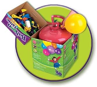 Balloon Time Helium Tank with 30 Balloons: Amazon.ca: Toys & Games