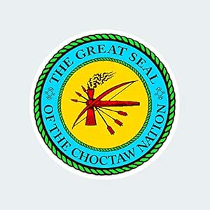 Amazon.com: fagraphix Round Choctaw Nation Seal Sticker Decal Self ...