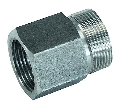 Huber Adapter M38x1, 5male - M30x1, 5female, Stainless Steel: Amazon ...