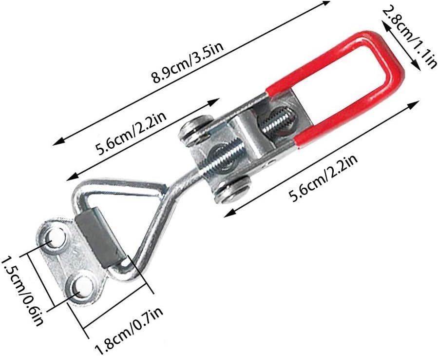 Crank Door Lock Clamps Toggle Door Lock Clamps Adjustable Lock Crank ...