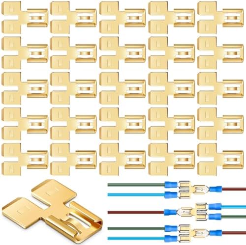 سعر NALACAL 30 pcs Spade Terminal Splitter, Double Piggyback Spade ...