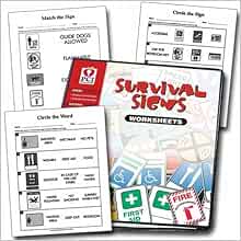 SURVIVAL SIGNS WORKSHEETS BINDER: Janie Haugen: 9781884074493: Amazon ...