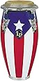 Amazon.com: LPM198-PR LPMC Mini Tunable Puerto Rican Flag Wood Conga: Musical Instruments