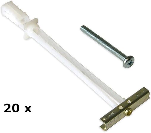 TOGGLER SNAPTOGGLE Drywall Anchor with Included Bolts for 1/4-20 ...