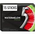 Amazon.com : 5 GUM Watermelon Prism Sugar Free Chewing Gum, 15 Stick ...