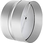 Amazon.com: 2 Pcs 8 Inch Draft Blocker Backdraft Damper Duct Draft ...