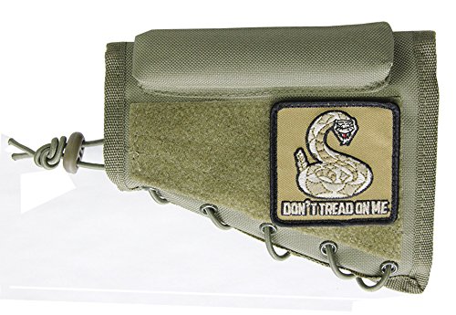 Buy M1SURPLUS Green Color Cheek Rest With Stock Riser + Don't Tread On ...