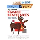My Book of Simple Sentences: Learning about Nouns and Verbs (Kumon ...