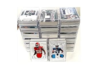 Amazon.com: NFL Football Trading Cards Lot Of 10 With Each Card A Game ...