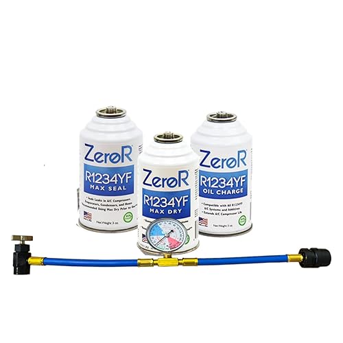 ZeroR Repair Kit for R1234YF Refrigerant AC Systems | Max Seal, Max Dry ...
