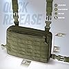 WYNEX Tactical Chest Rig Bag of Laser Cut Design, Molle Chest Pouch ...