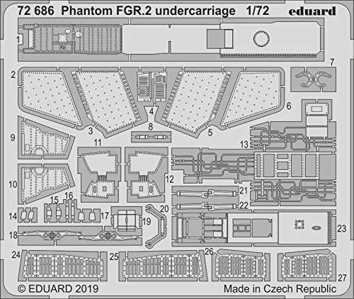 Eduard EDBIG72148 Big Ed Set 1:72-Phantom FGR.2 Model Kit Photo Etch ...