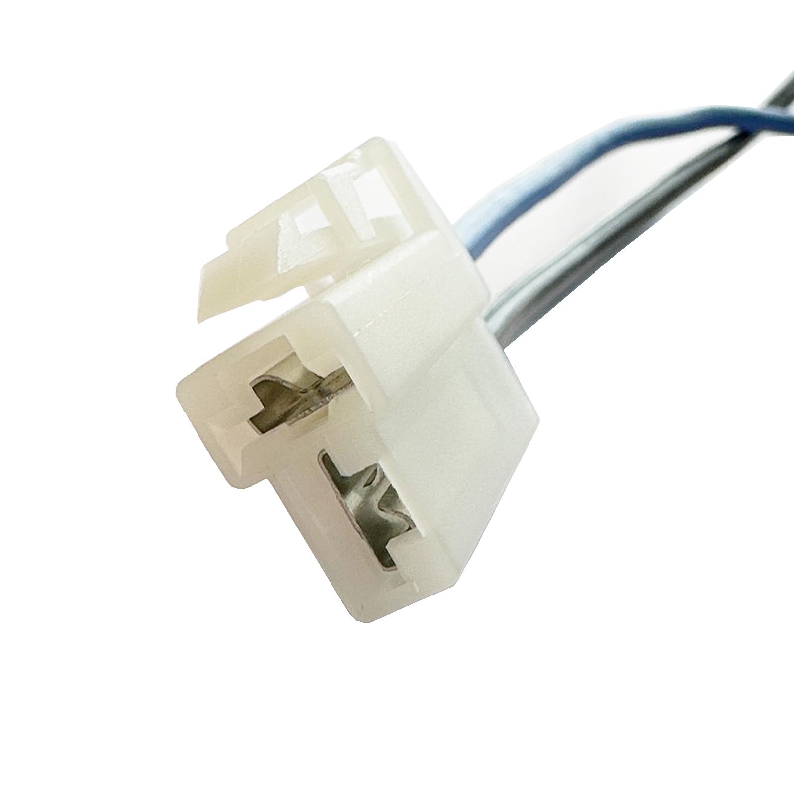 Universal Electric Cooling Fan 2 Terminal Pigtail Plug Wire Harness ...