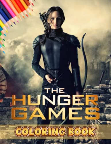 The Hunger Games Coloring Pages Katniss