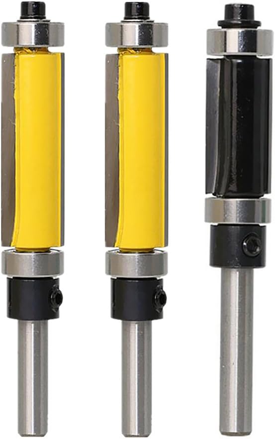 Cylindrical Drill Bits Set of Hard Metal Cutters with Bottom Top Edge ...