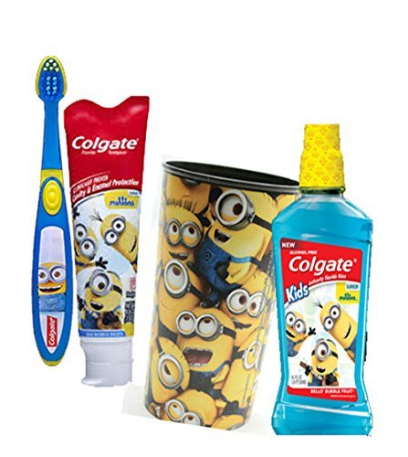 Buy Despicable Me "Minions" All Inclusive 4pc Bright Smile Oral Hygiene ...
