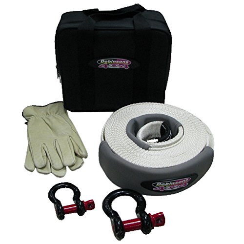 Dobinsons 4x4 Complete Snatch Tow Strap Kit with 3" x 30 FT - Want It All