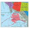 Kappa Mapping Company United States Poster Size Wall Map 40 x 28 with ...