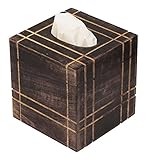 Tiki Head Tissue Box Cover - The Green Head
