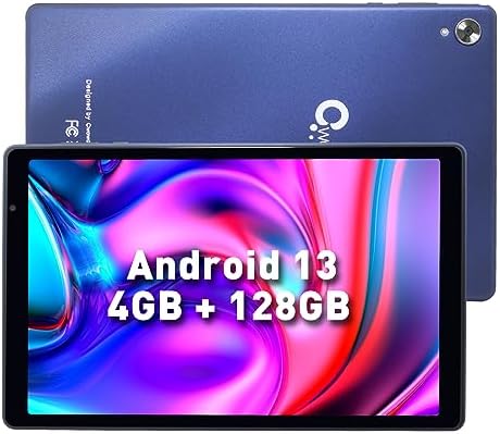 Tablet 10 Android 13 Tablet Octa Core 4GB RAM 128GB Storage, WiFi 6 ...