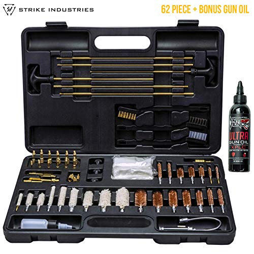 Strike Industries Ultimate Universal Gun Cleaning Kit with Antivenom ...