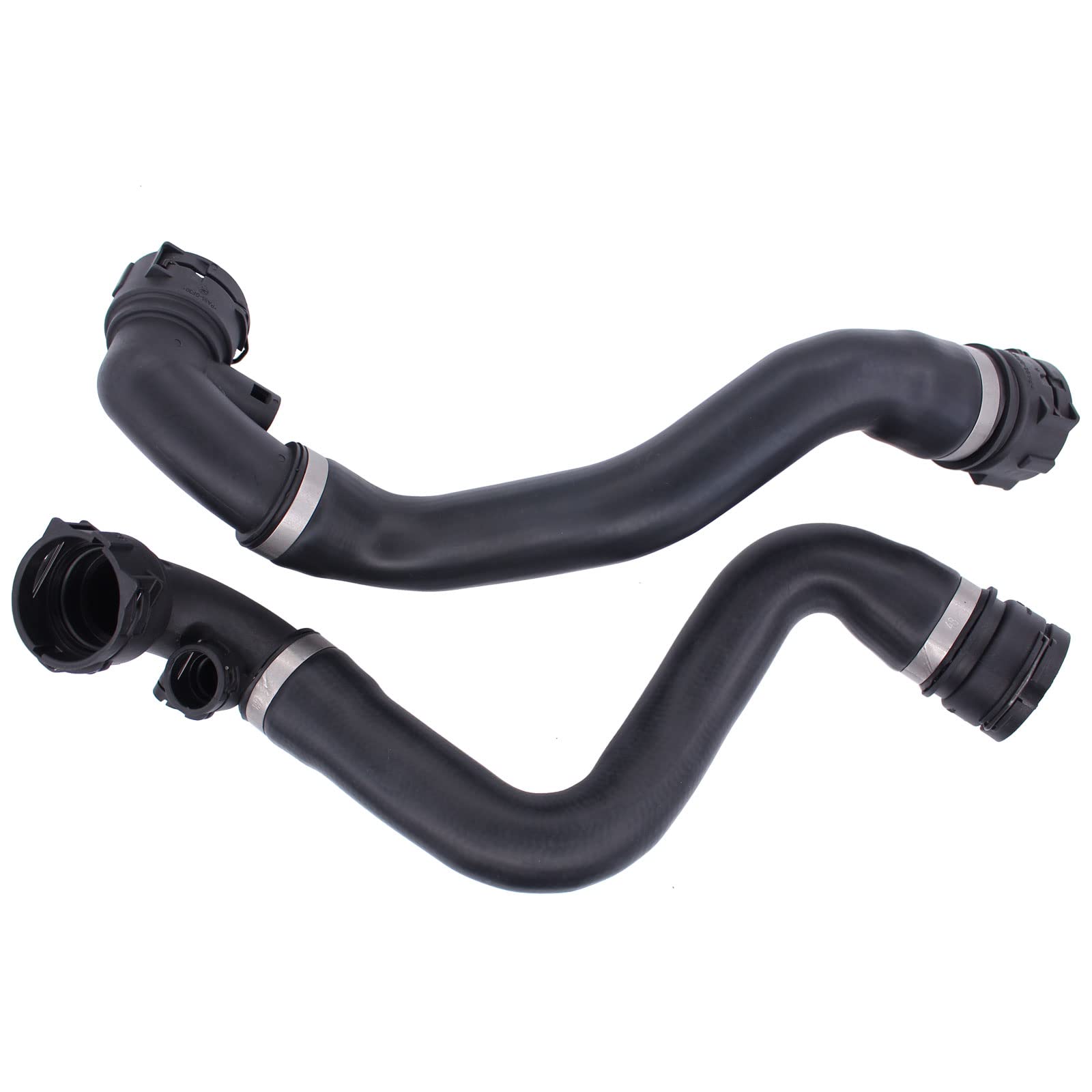 NewYall Upper and Lower Radiator Coolant Hose for BMW X5 3.0L 2001-2006 ...