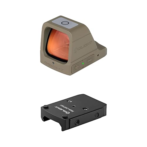 OLIGHT Osight 3 MOA Rechargeable Red Dot Open Reflex Sight Bundled with ...