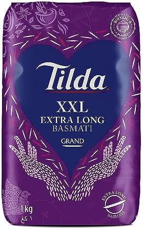 Tilda Grand Extra Long Basmati Rice, 1Kg price in Saudi Arabia | Amazon ...