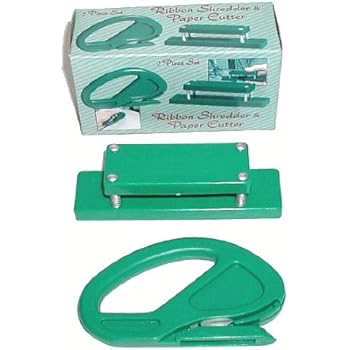 Amazon.com: Double Sides Ribbon Shredder & Curler, Ribbon Curler ...